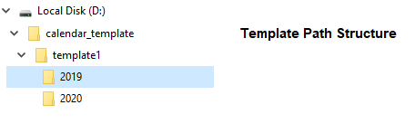 How to add new calendar templates? - Codnix Studio